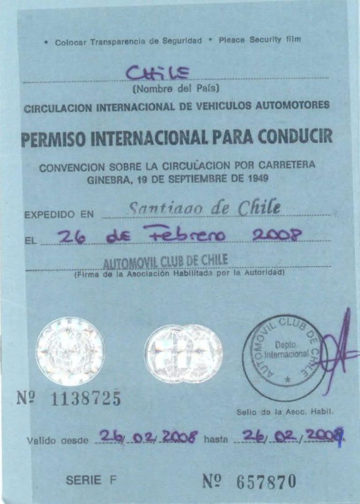 Cómo sacar la Licencia de Conducir Internacional | Chile